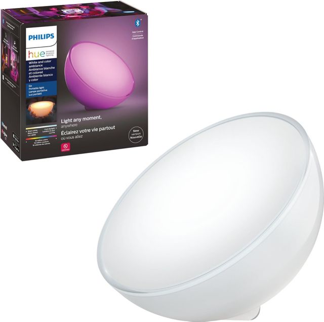 Hue Go Bluetooth Table Lamp (White and Color Ambiance) | Philips ...